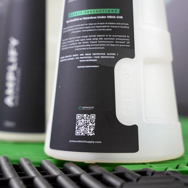 ARMOUR Detail Supply Pressol ProSeries Labels - Front & Back Set ...